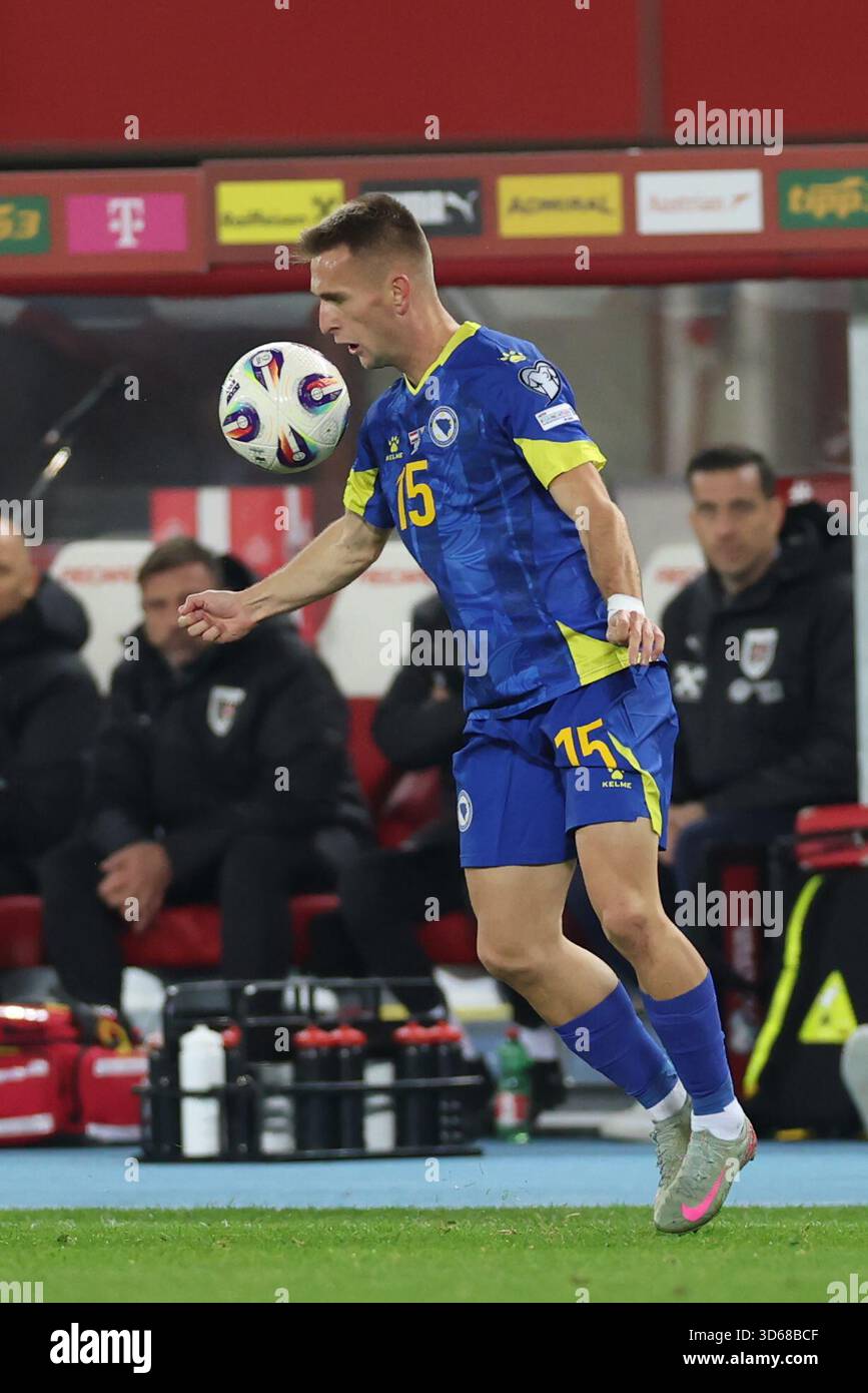 FIFA European Qualifiers 2026 match between Austria and Bosnia and ...