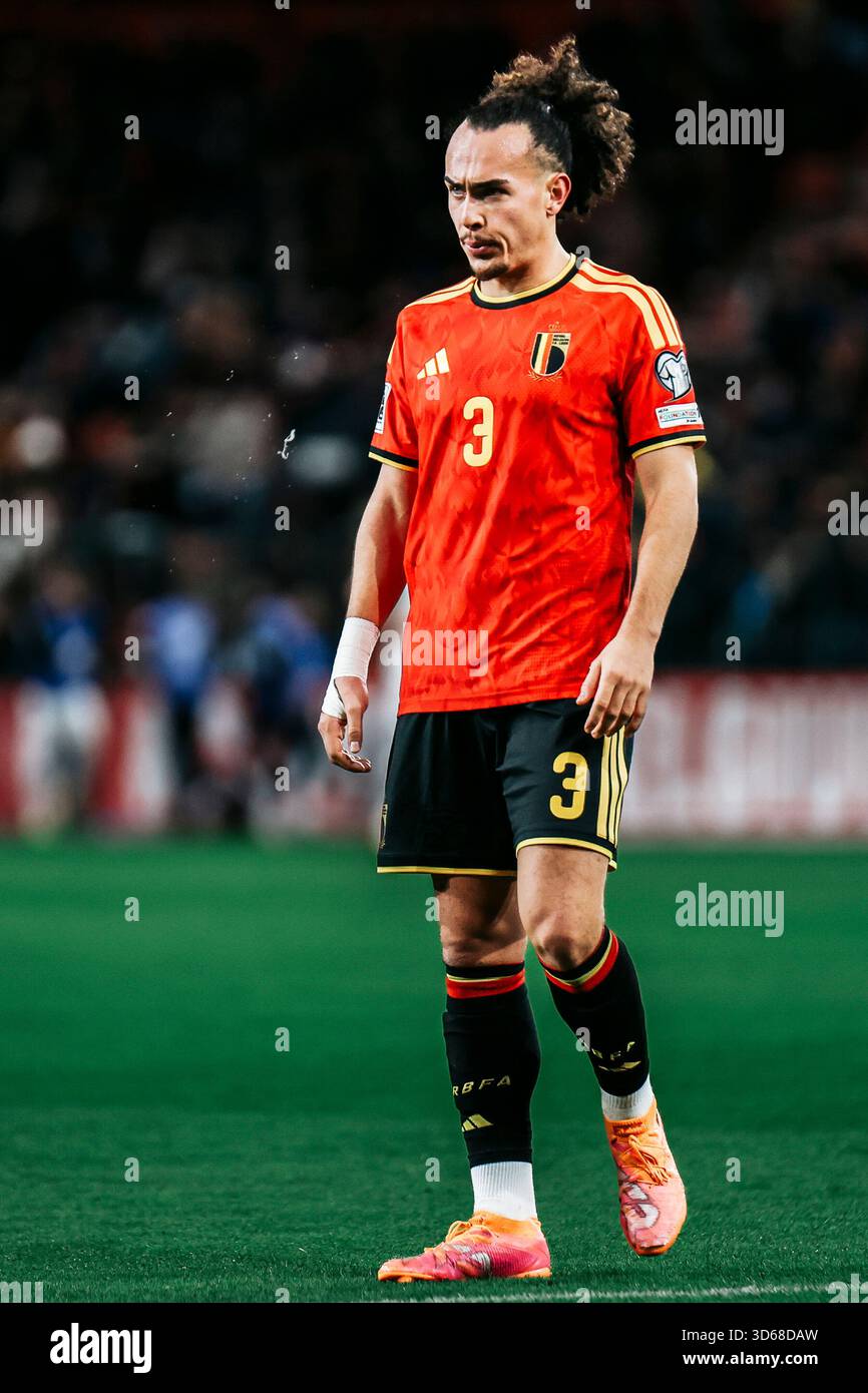 Arthur Theate (Belgium, 3) FIFA World Cup UEFA Qualifiers: Belgium ...
