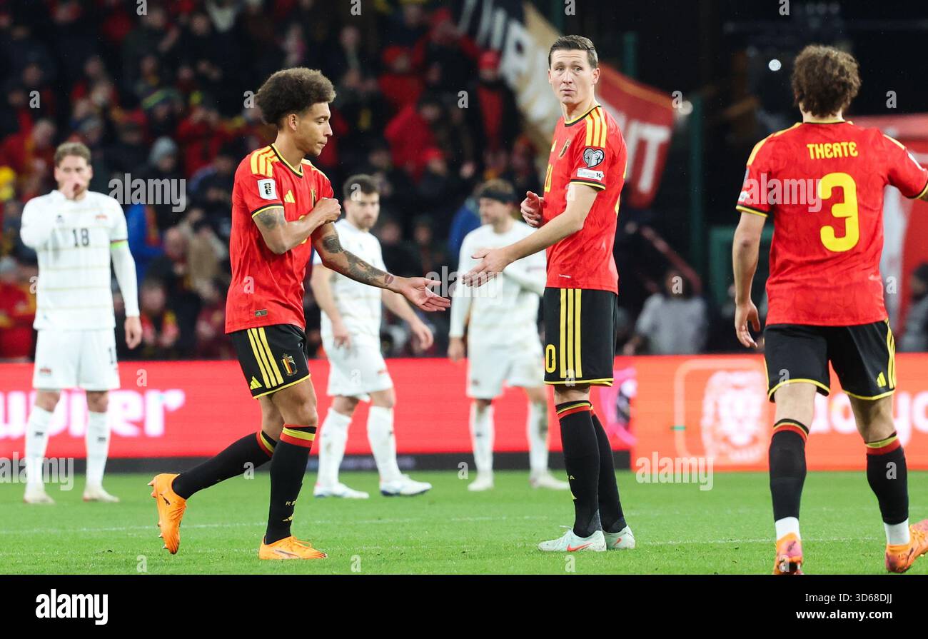 Belgium's Axel Witsel pictured during a soccer game between Belgium's ...
