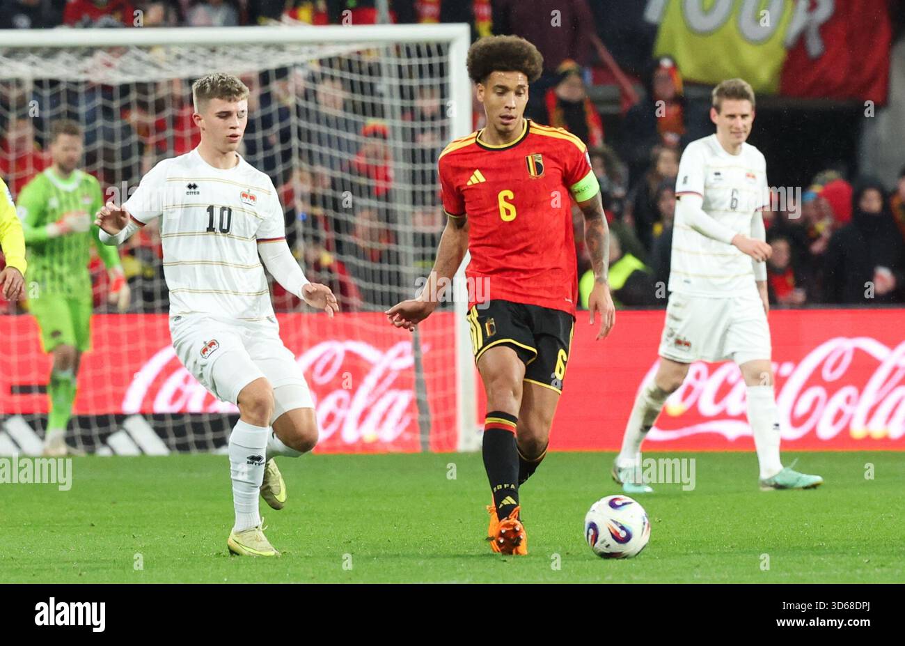 Belgium's Axel Witsel pictured in action during a soccer game between ...