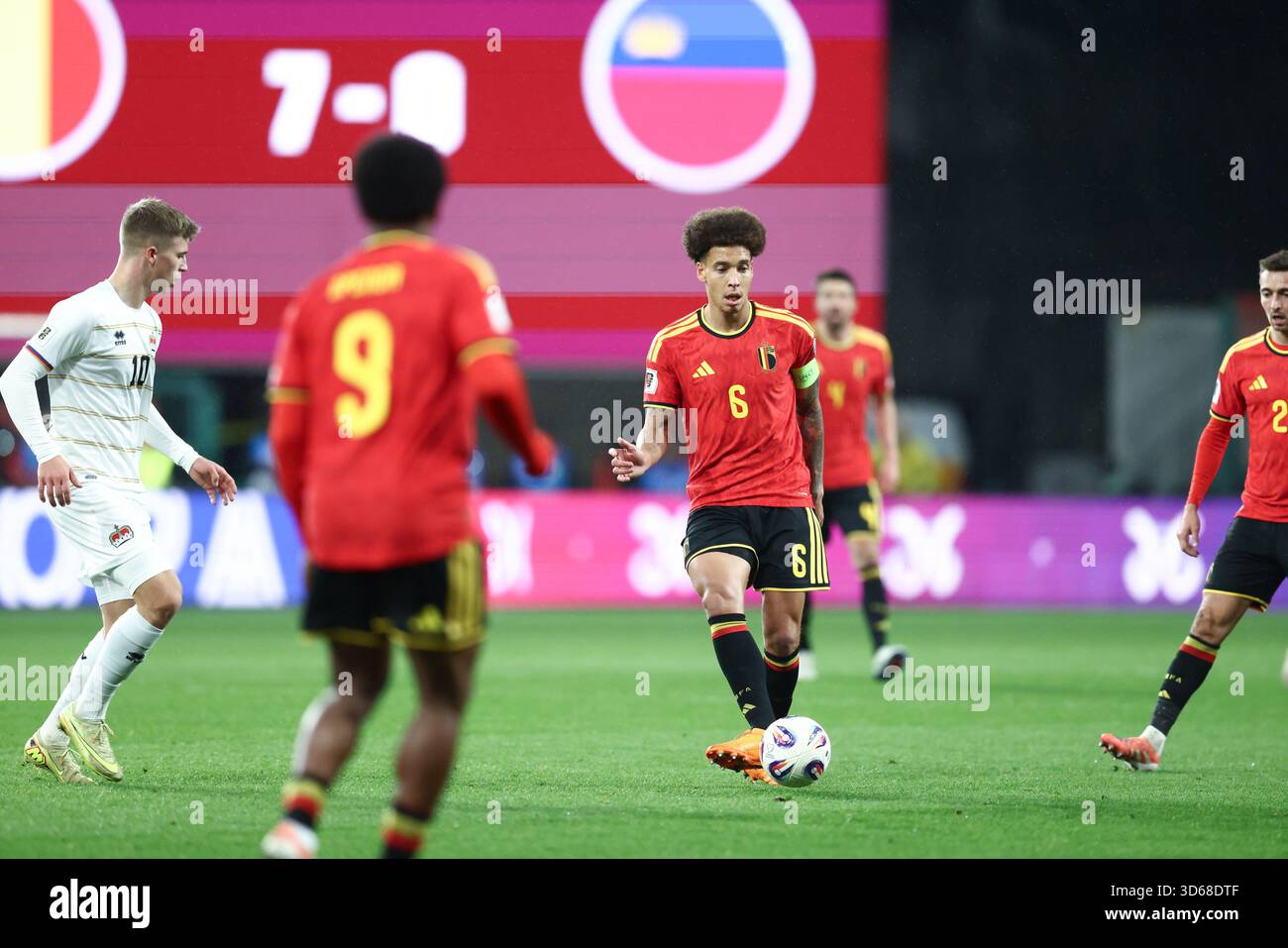 Belgium's Axel Witsel pictured in action during a soccer game between ...