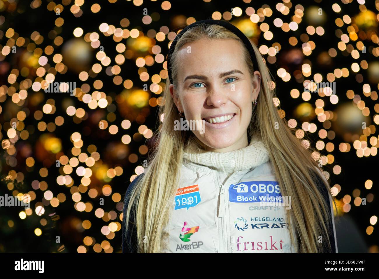 Oslo 20251119. Ida Marie Hagen participates with all the athletes from ...