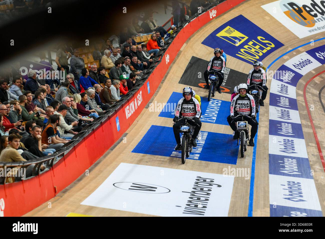 derny race pictured during the first day of the Zesdaagse Vlaanderen ...