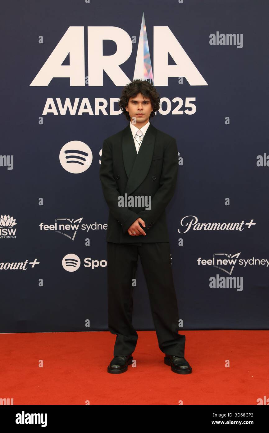 November 19, 2025: BUDJERAH attends the 2025 ARIA Awards at the Hordern Pavilion on November 19 ...