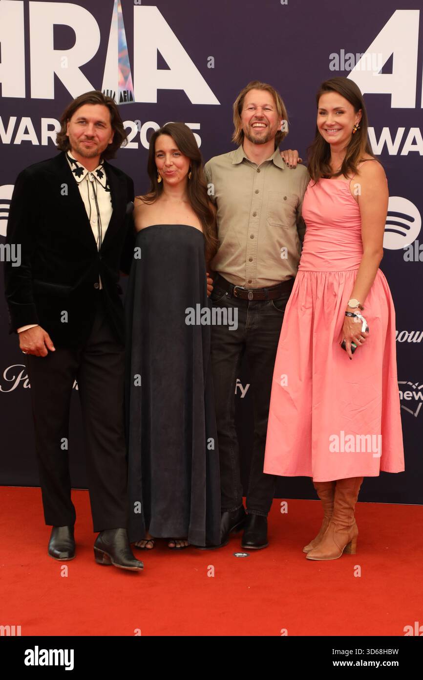 Sydney, Australia. 19th November 2025. Sam Teskey and partner April ...