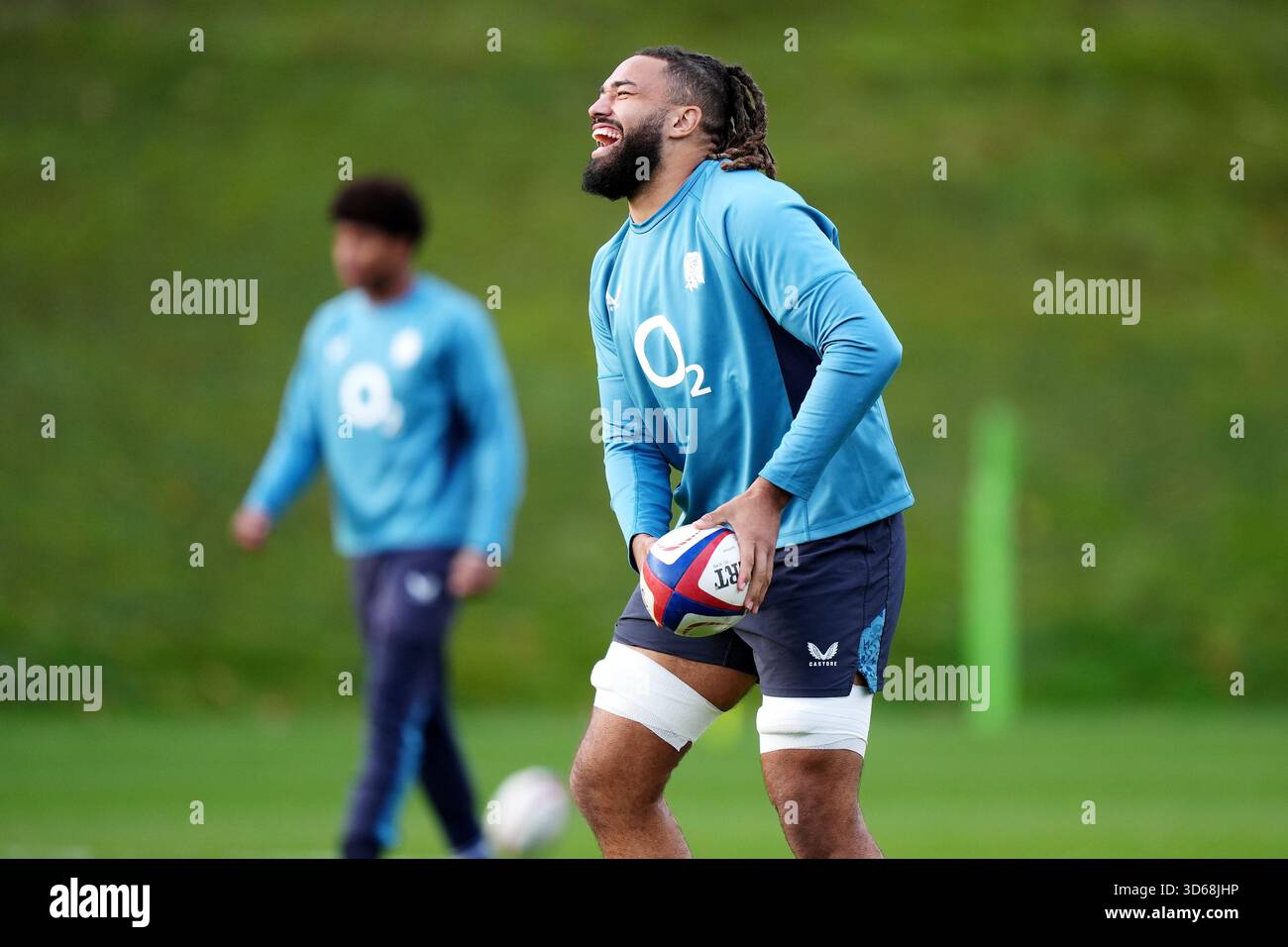 England's Chandler Cunningham-South during a training session at the ...