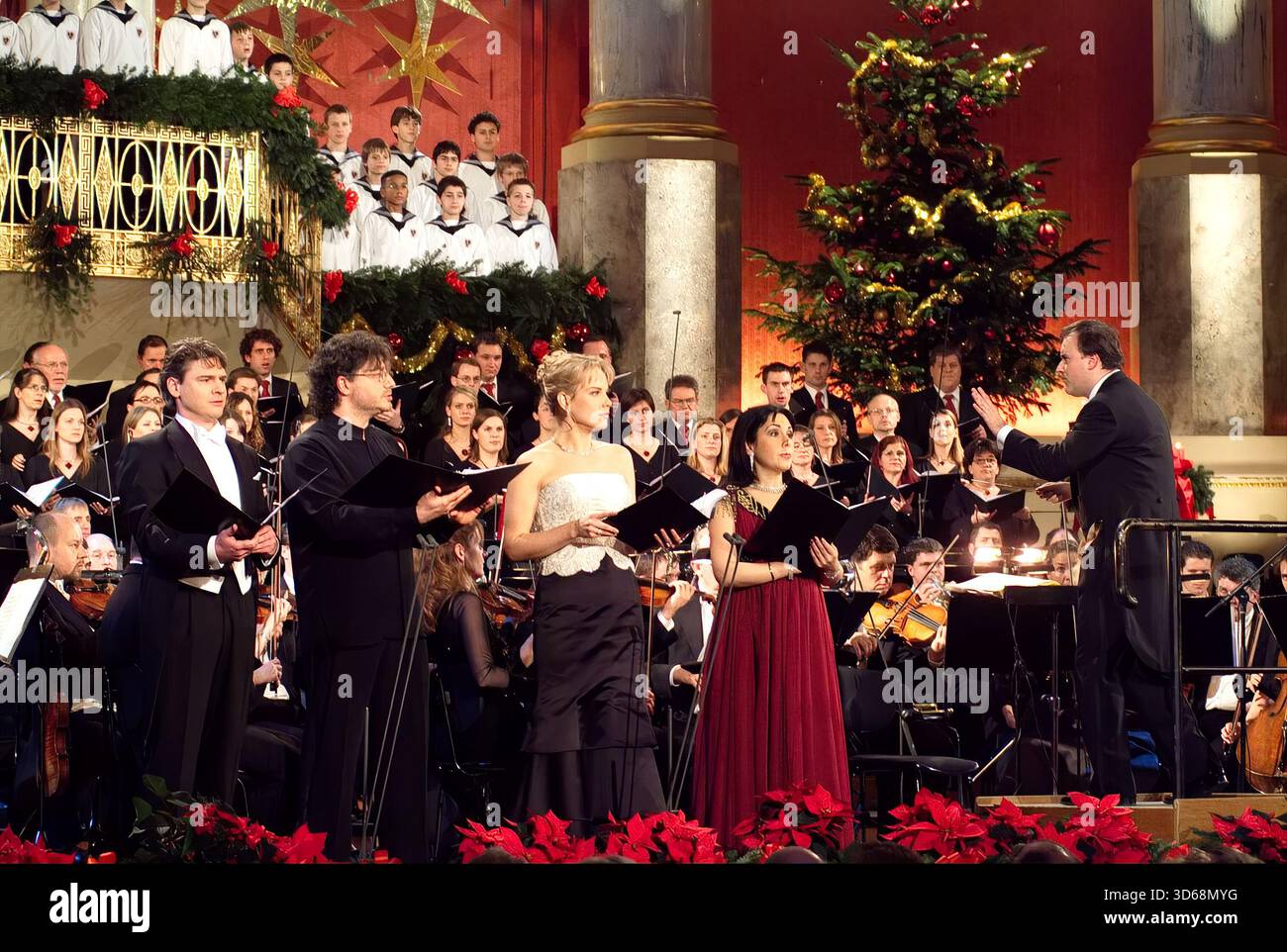 Vienna, Austria. December 22, 2007. Christmas in Vienna at the ...
