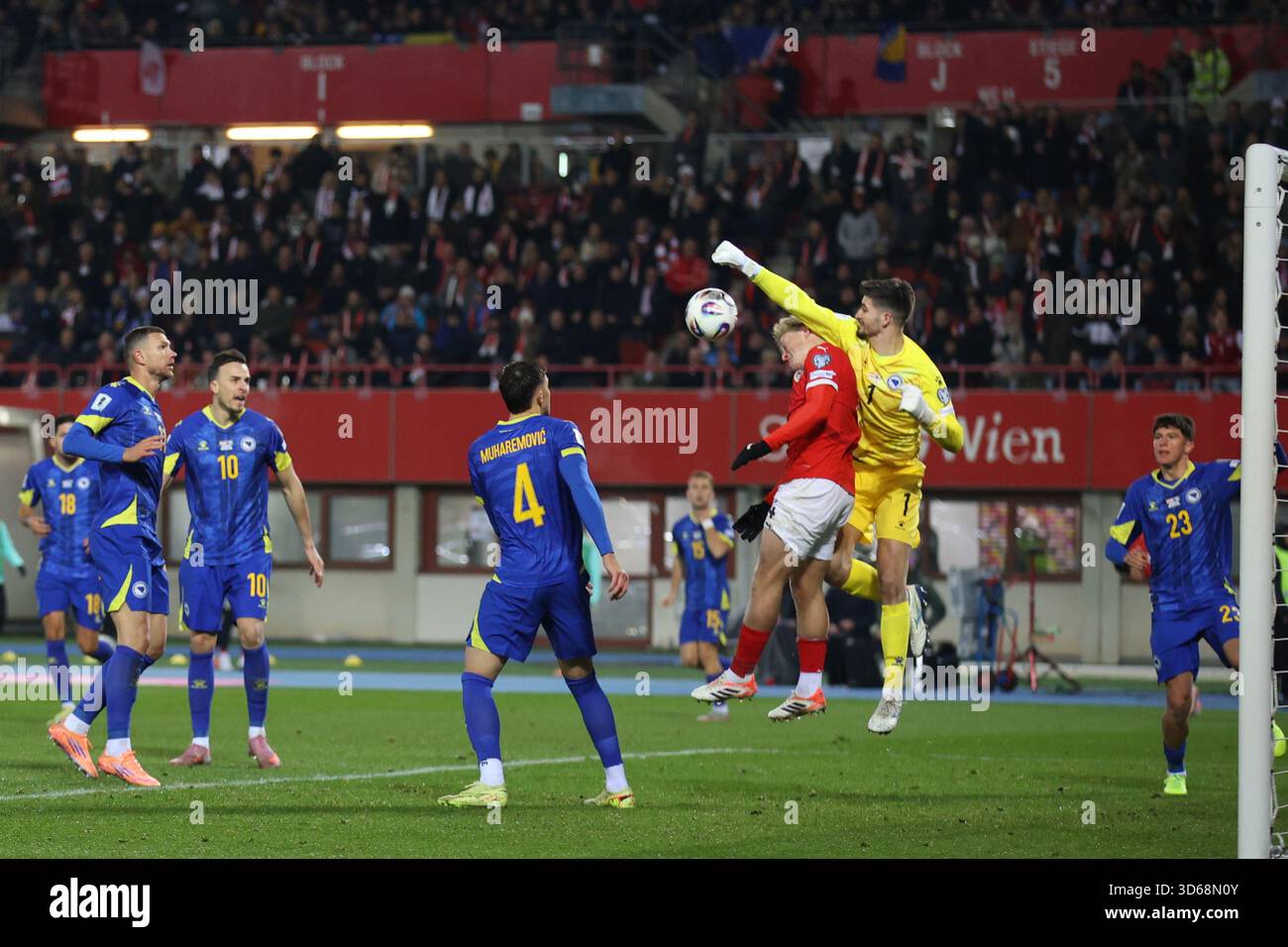 FIFA European Qualifiers 2026 match between Austria and Bosnia and ...