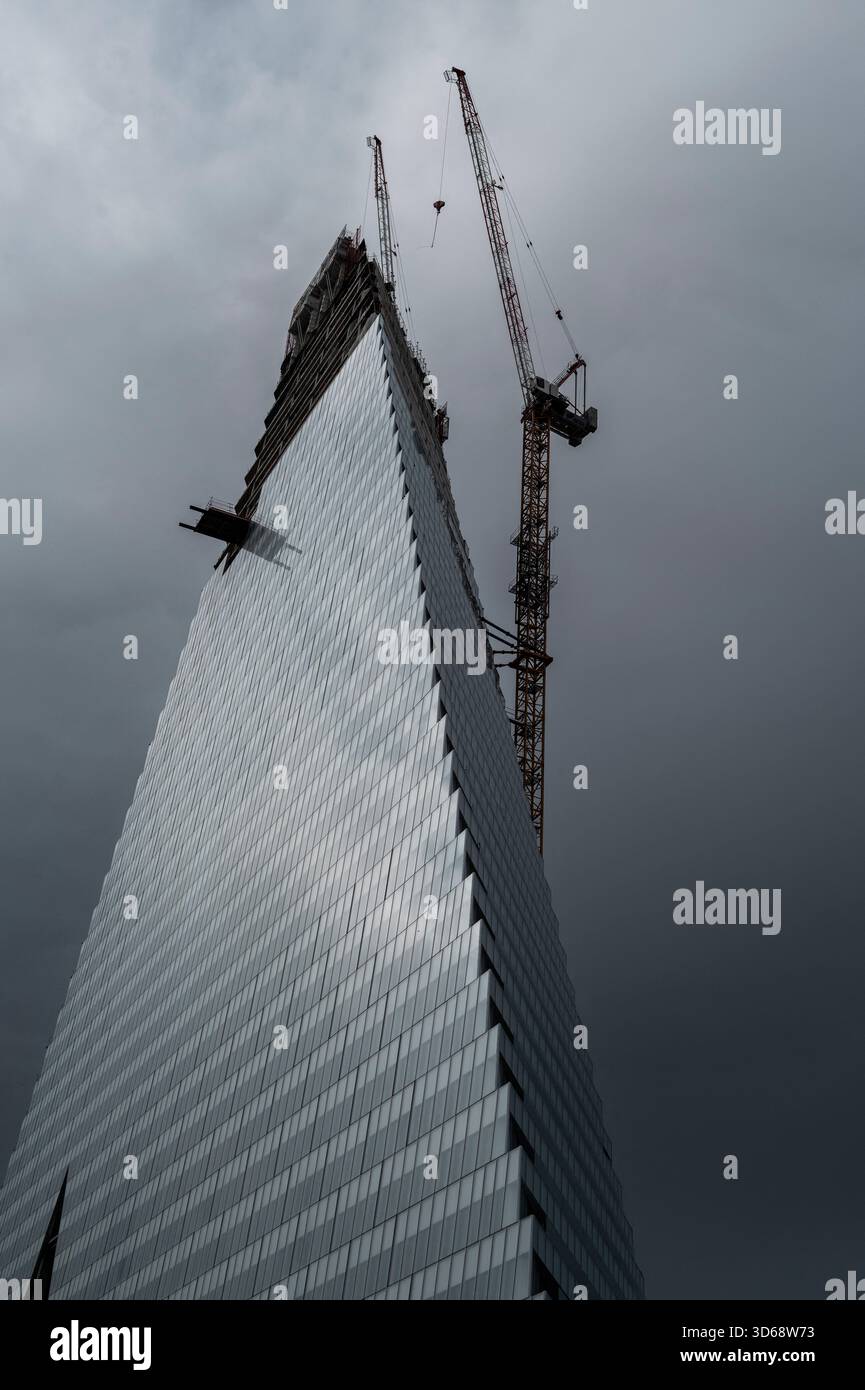 This pictures shows « La tour triangle » the Triangle Tower in Paris ...