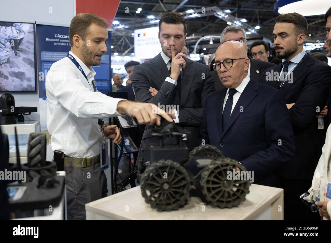 President of French far-right Rassemblement National (RN) party Jordan ...