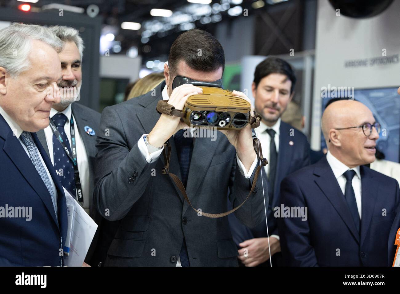President of French far-right Rassemblement National (RN) party Jordan ...