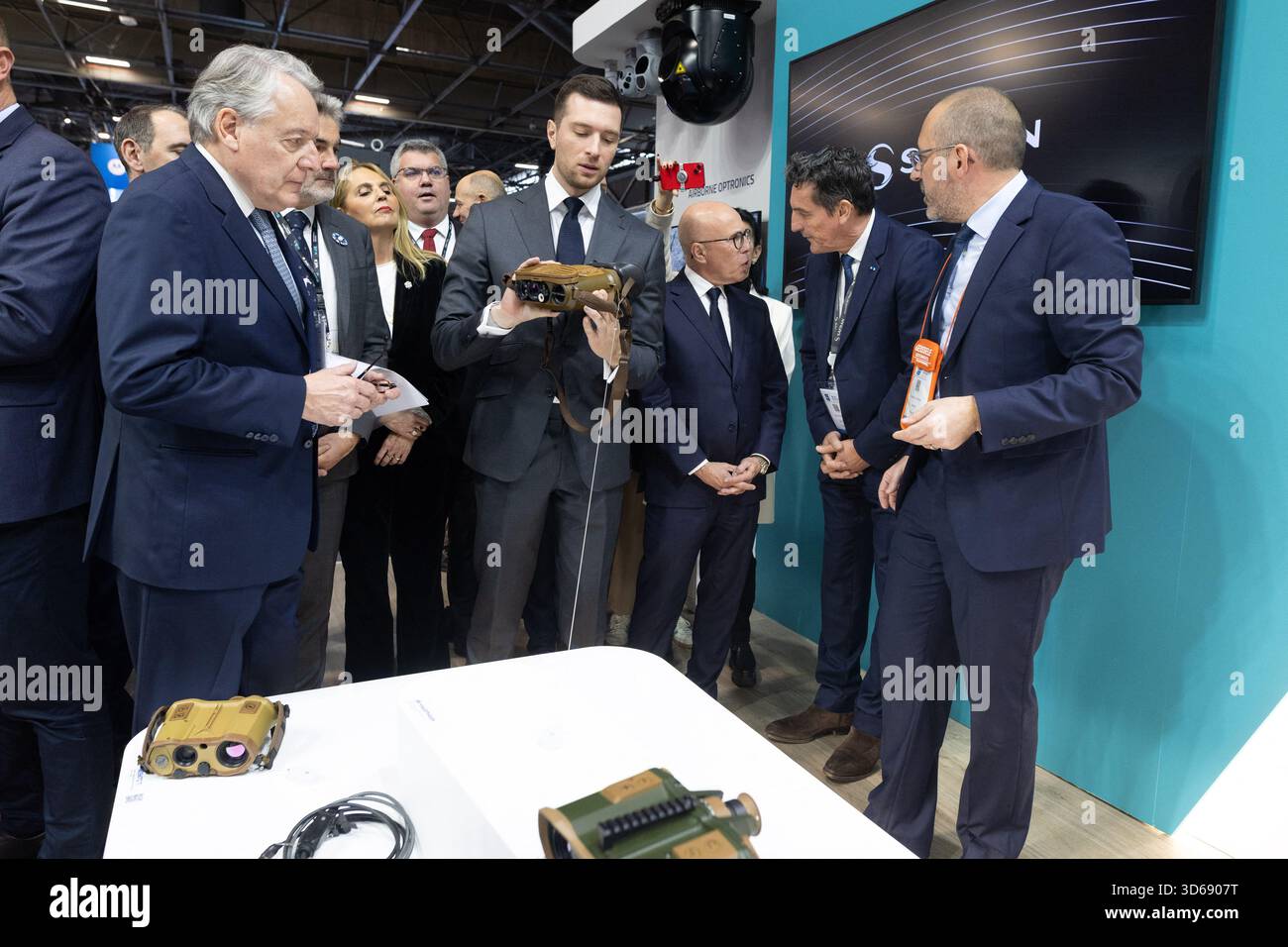 President of French far-right Rassemblement National (RN) party Jordan ...