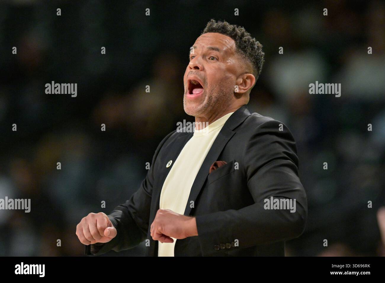 ATLANTA, GA - NOVEMBER 18: Georgia Tech head coach Damon Stoudamire ...