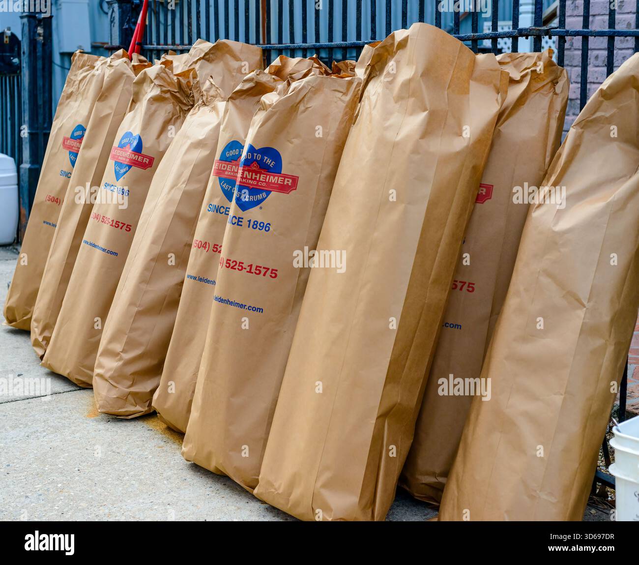 New Orleans, LA, USA - November 16, 2025: Multiple loaves of ...