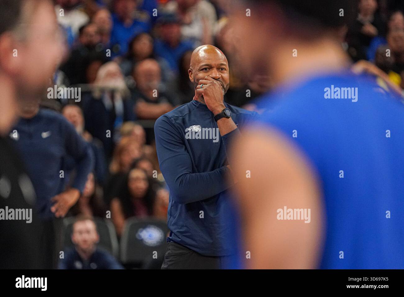 Orlando, Florida, USA, November 18, 2025, Orlando Magic Head coach ...