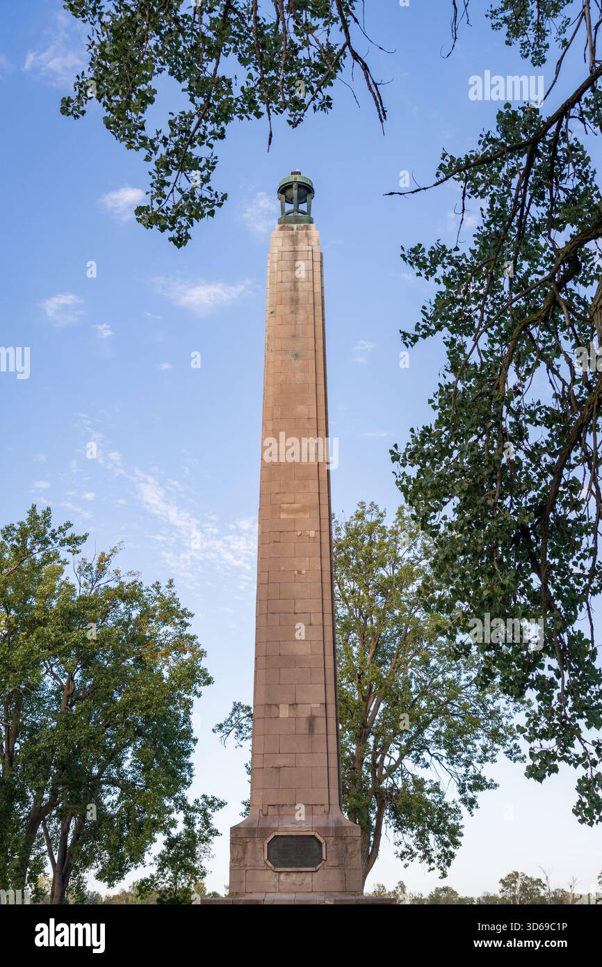 The Perry Monument at Presque Isle State Park Erie, Pennsylvania Stock ...