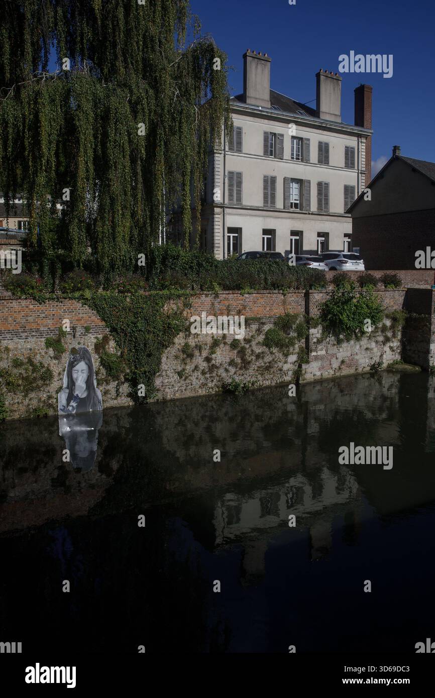 France, Normandy region, Eure department, the Vallée de la Risle, Pont ...