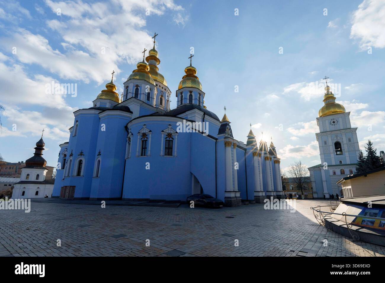 St. Michael s Golden-Domed Monastery in Kyiv on a sunny November day ...