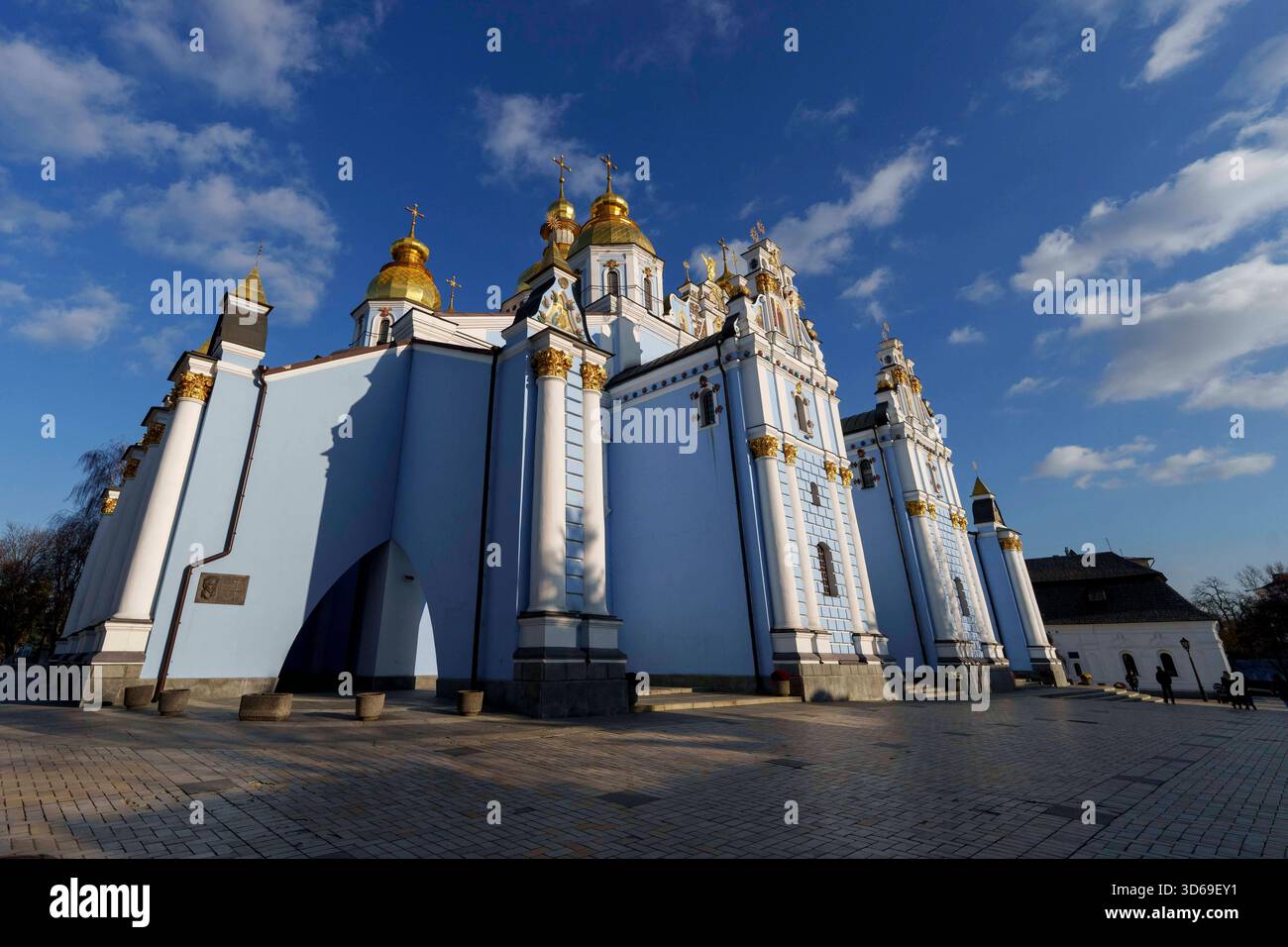 St. Michael s Golden-Domed Monastery in Kyiv on a sunny November day ...