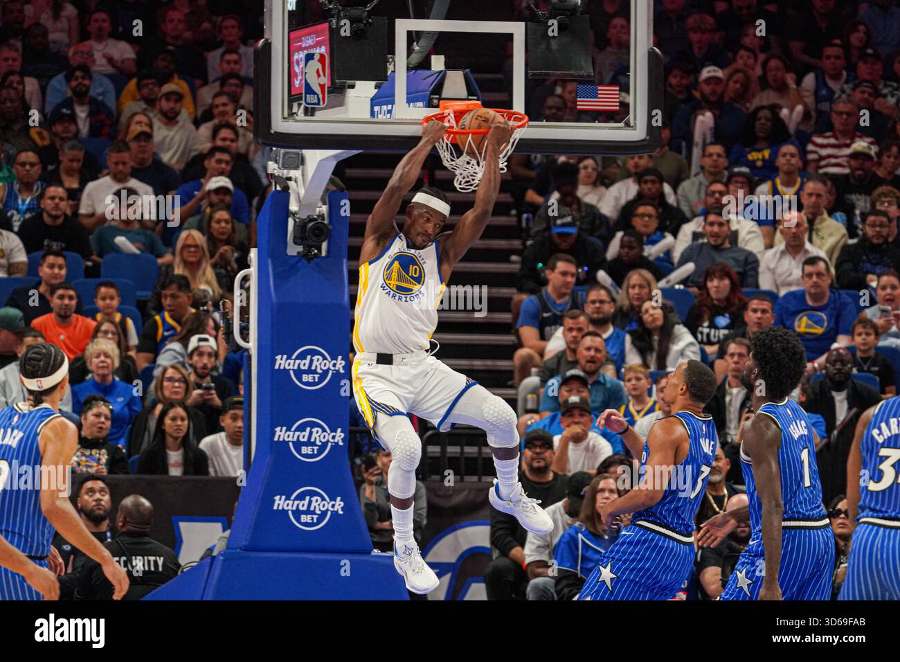 Orlando, Florida, USA, November 18, 2025, Golden State Warriors guard ...
