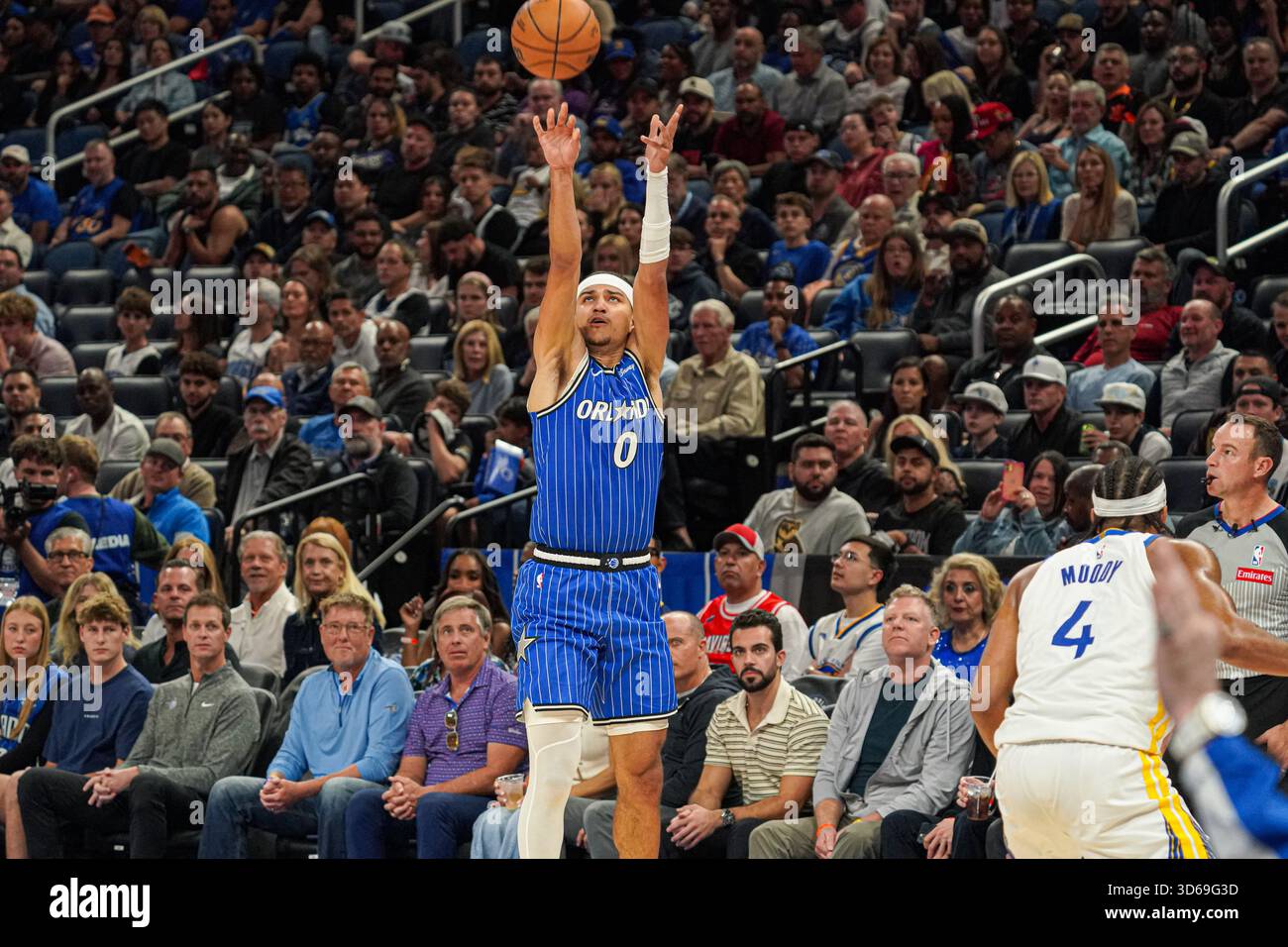 Orlando, Florida, USA, November 18, 2025, Orlando Magic guard Anthony ...