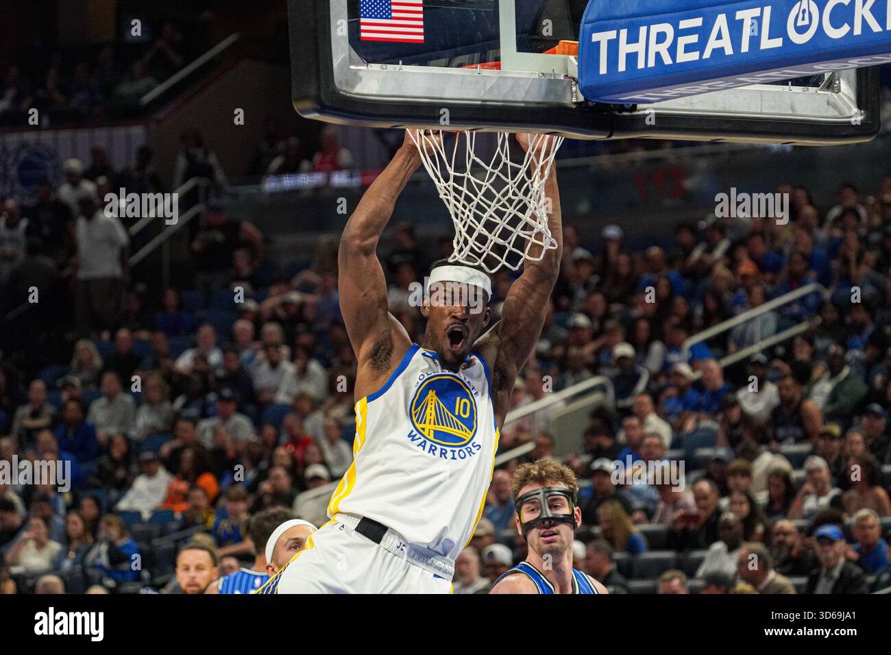 Orlando, Florida, USA, November 18, 2025, Golden State Warriors player ...