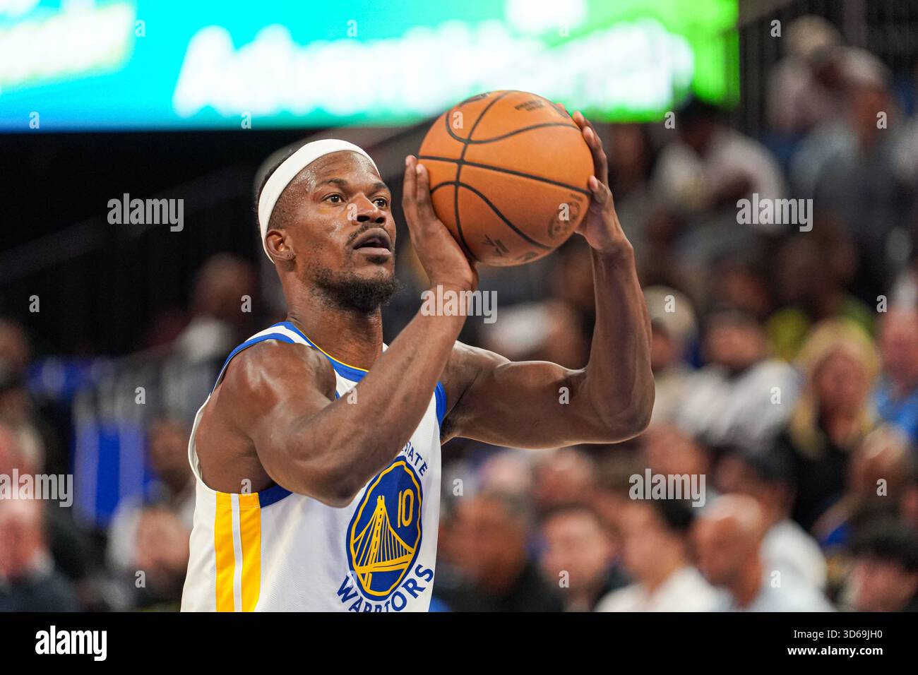 Orlando, Florida, USA, November 18, 2025, Golden State Warriors guard ...