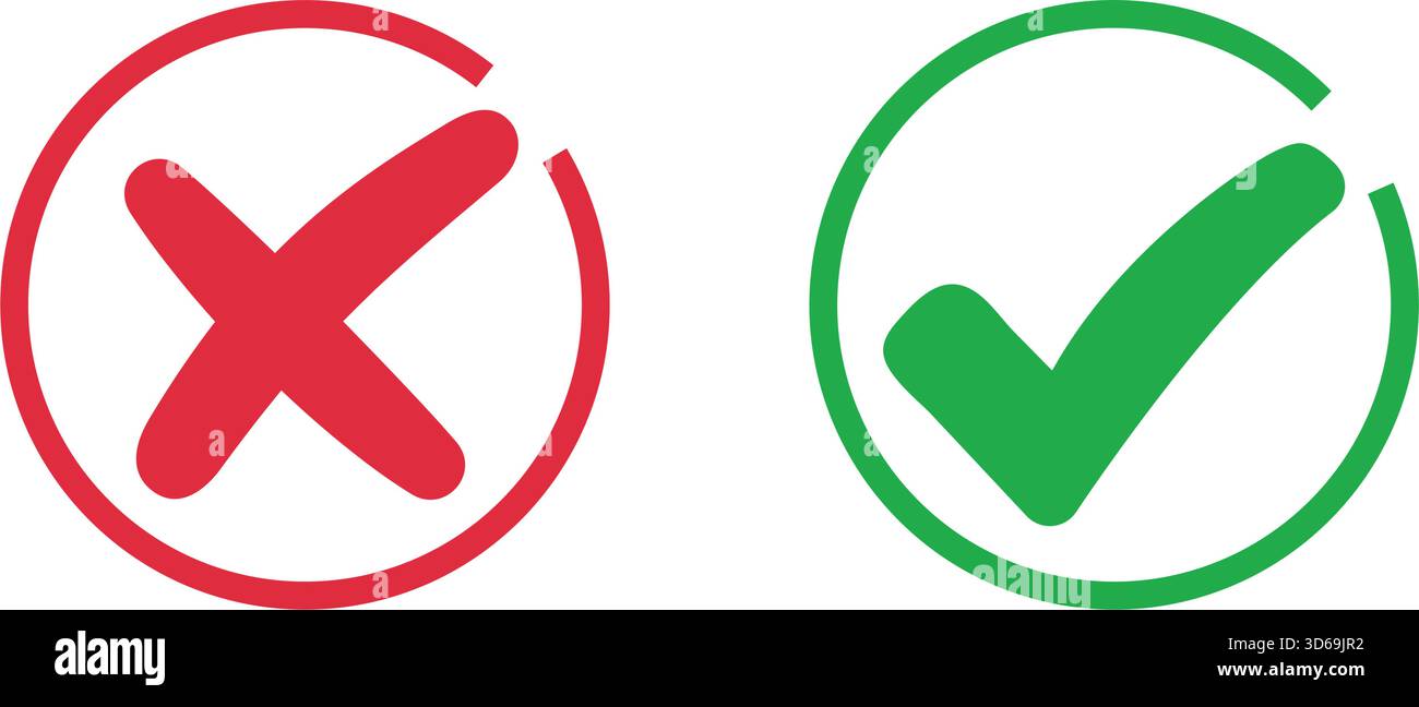 Confirm deny Stock Vector Images - Alamy