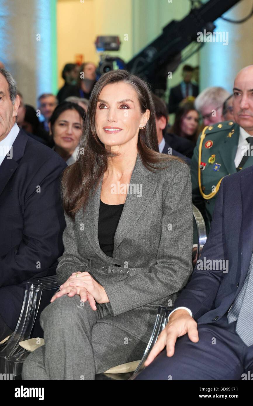 Spanish Queen Letizia attending Datos que mejoran las vidas event by ...