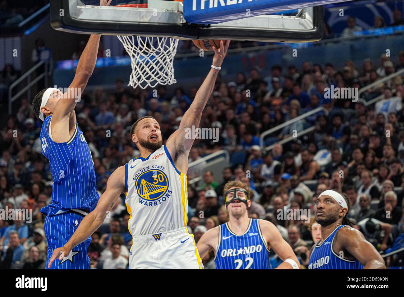 Orlando, Florida, USA, November 18, 2025, Golden State Warriors player ...