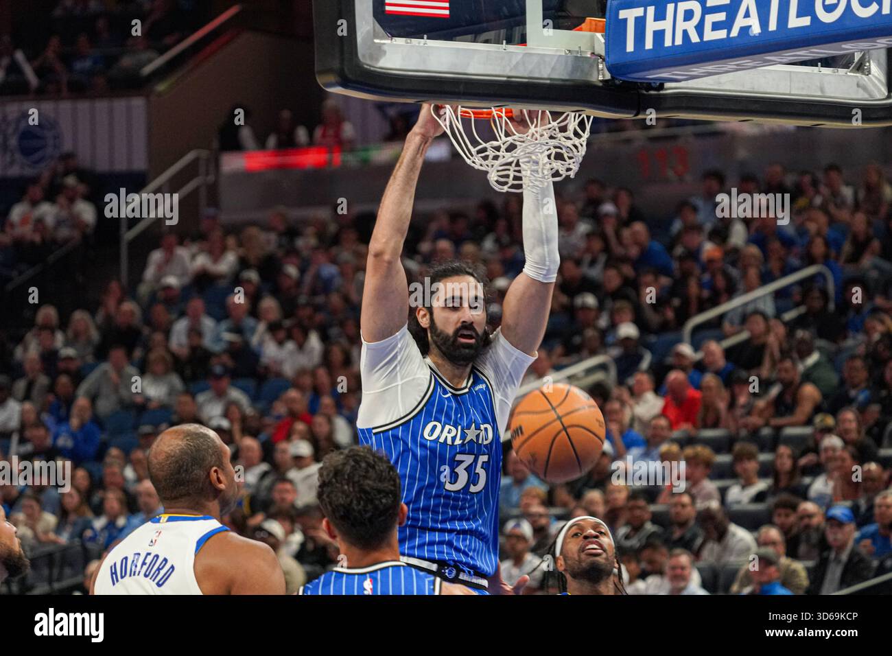 Orlando, Florida, USA, November 18, 2025, Orlando Magic center Goga ...