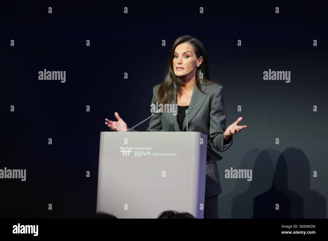 Spanish Queen Letizia attending Datos que mejoran las vidas event by ...