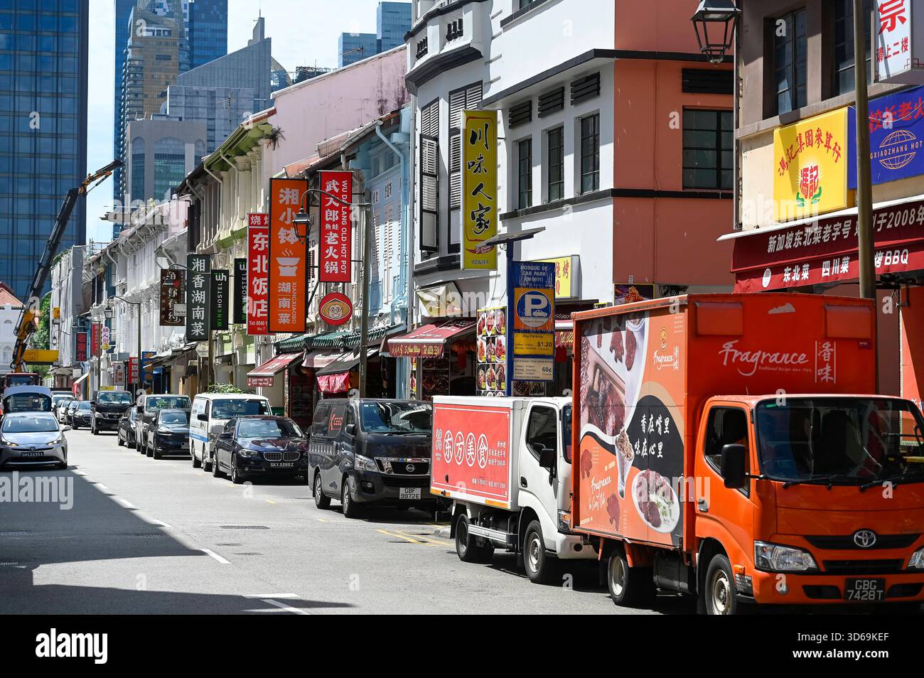 Smith Street in Chinatown in Singapur, Asien, Singapur, BLF, *** Smith ...