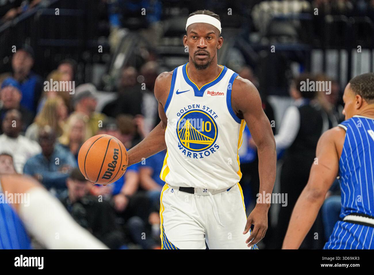 Orlando, Florida, USA, November 18, 2025, Golden State Warriors player ...