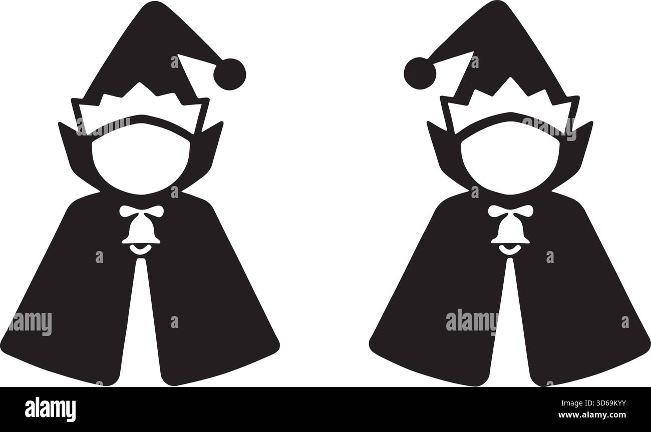 Elf holiday Cut Out Stock Images & Pictures - Alamy