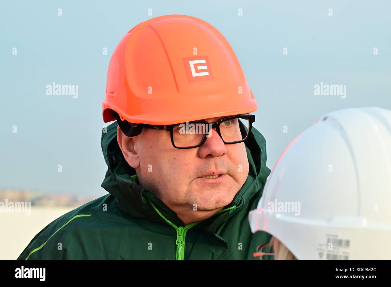Director of Green Energy at CEZ ESCO David Vesely speaks at press ...