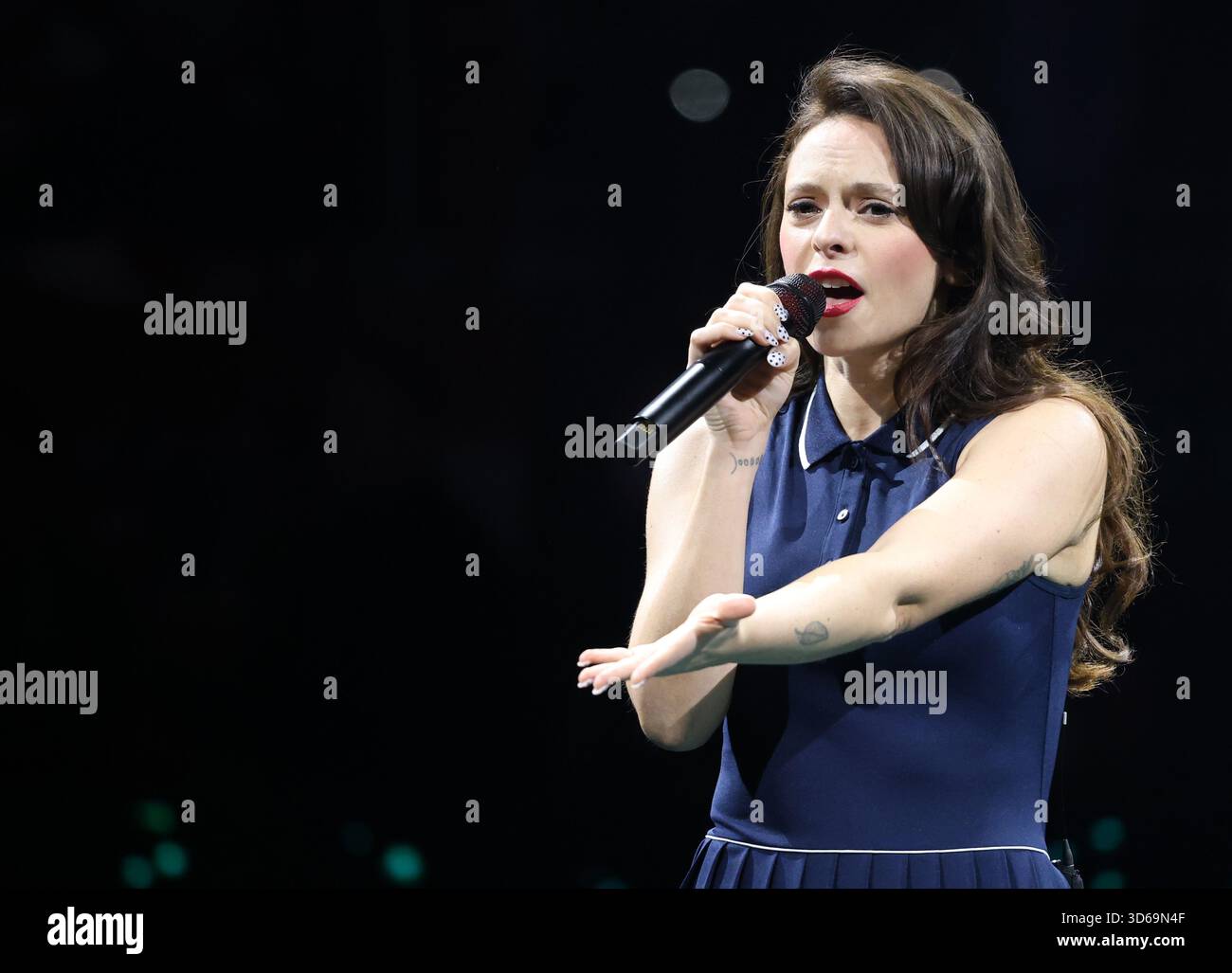 Tennis, Davis Cup Final 2025, Italy vs. Austria, Francesca Michielin ...