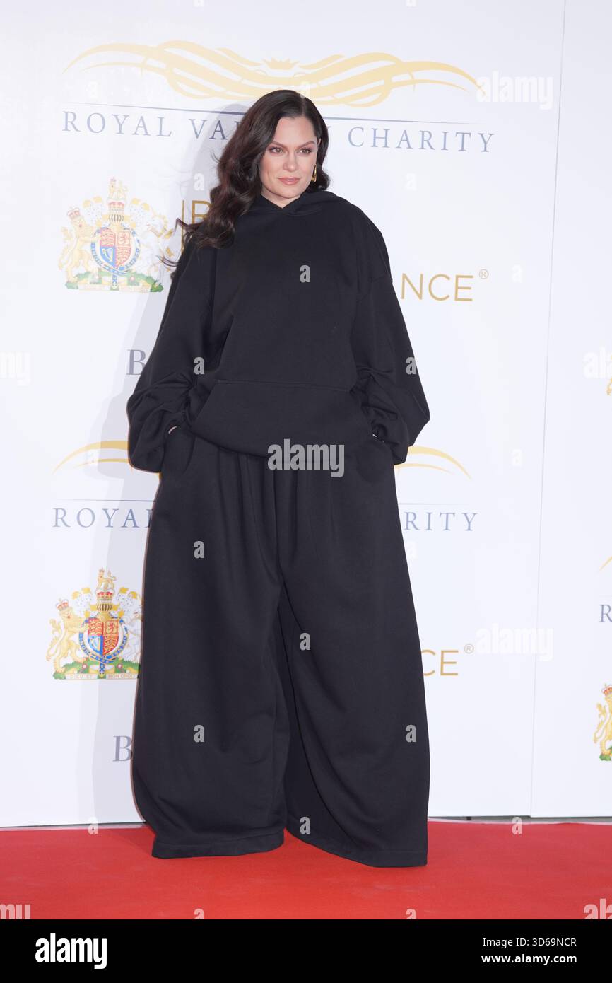 Jessie J attends the Royal Variety Performance at the Royal Albert Hall ...