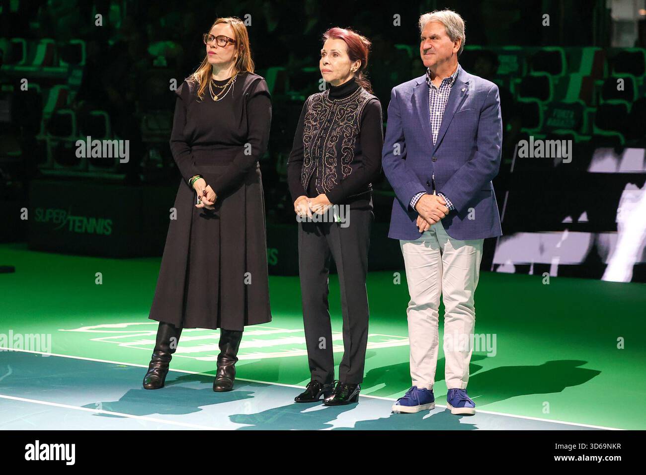 family of Niki Pilic during cerimony in his memories during Davis Cup ...