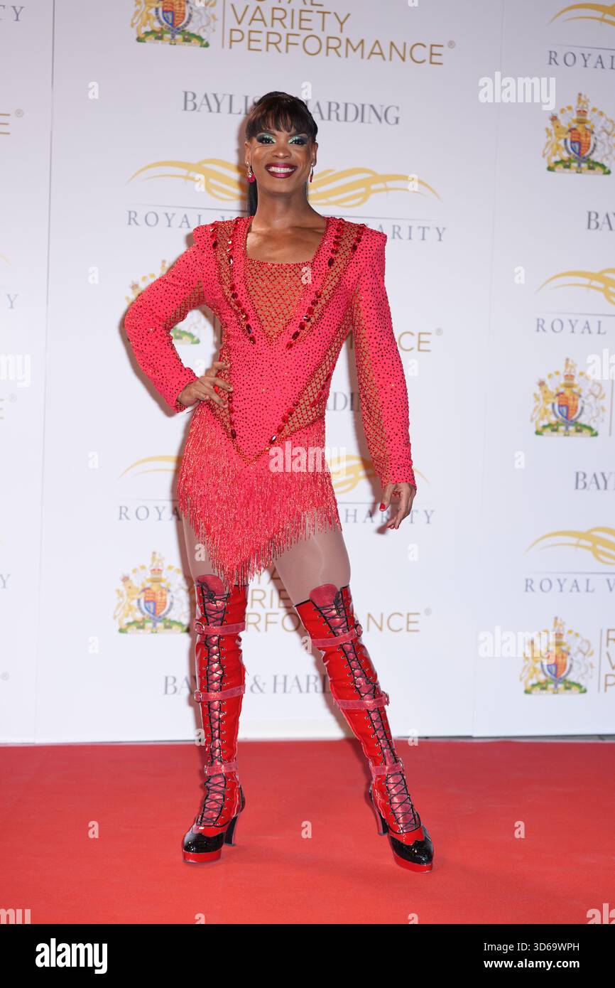 Johannes Radebe attends the Royal Variety Performance at the Royal ...