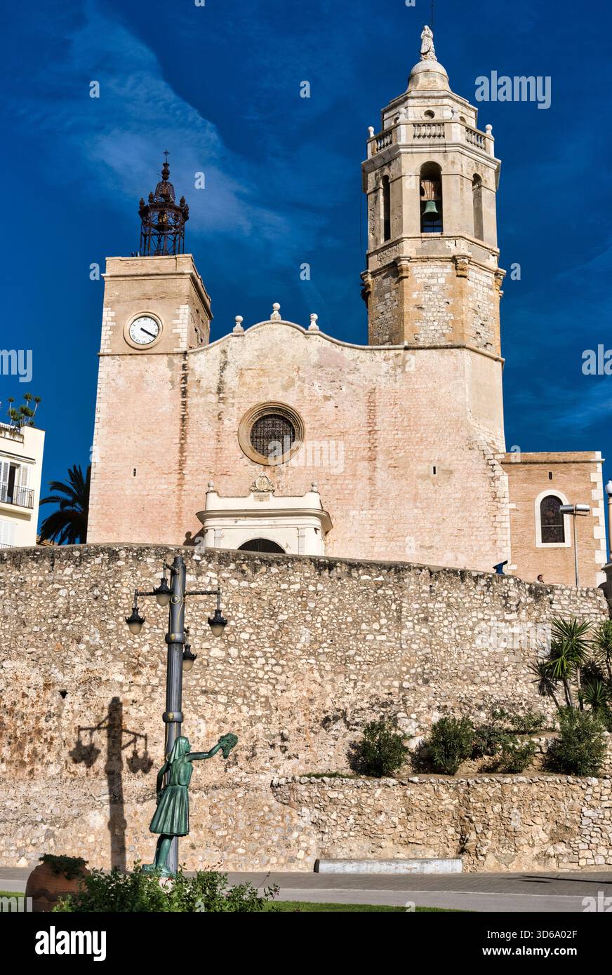 The iconic church of st bartholomew and st thecla 17th hi-res stock ...