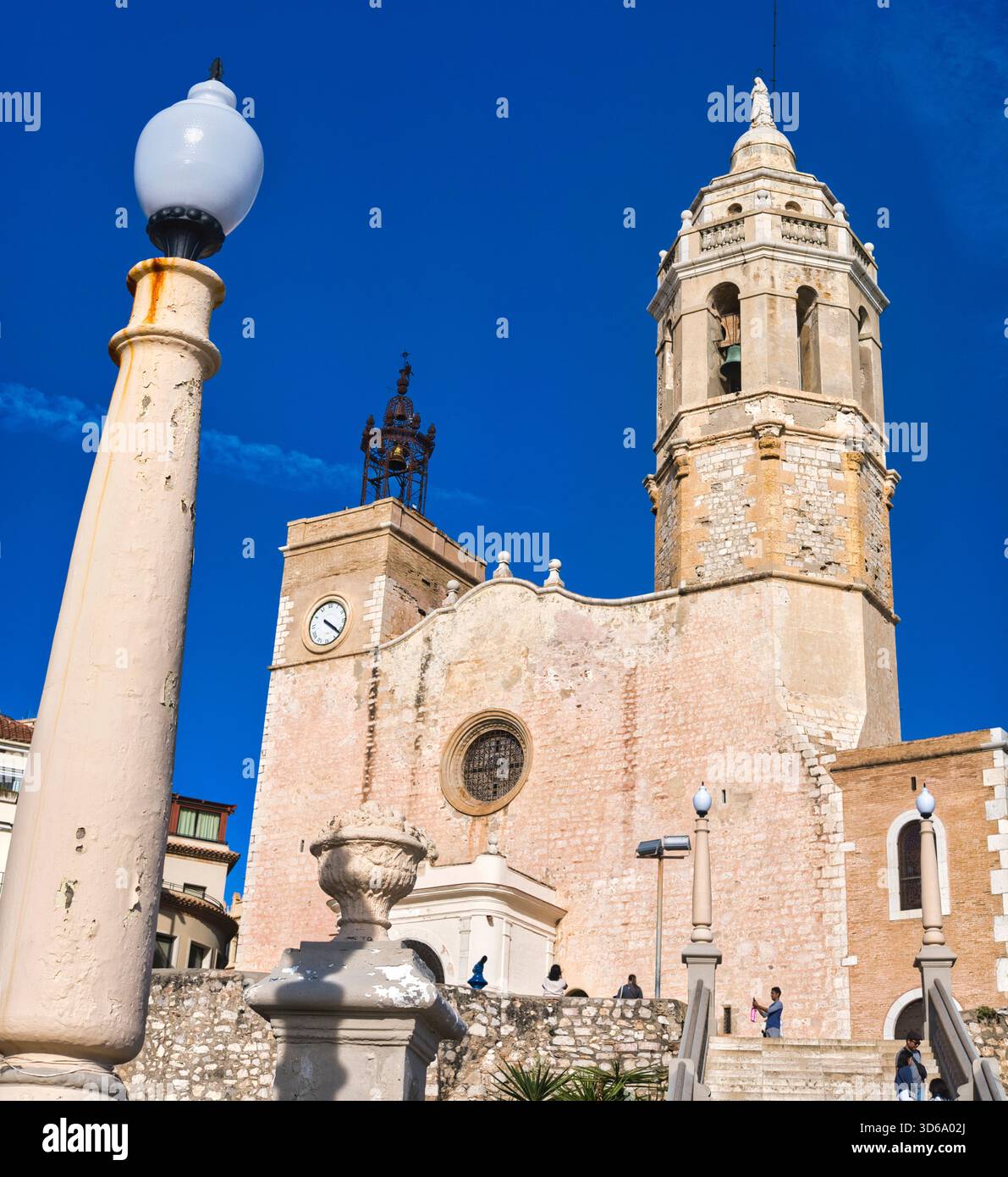 The iconic church of st bartholomew and st thecla 17th hi-res stock ...