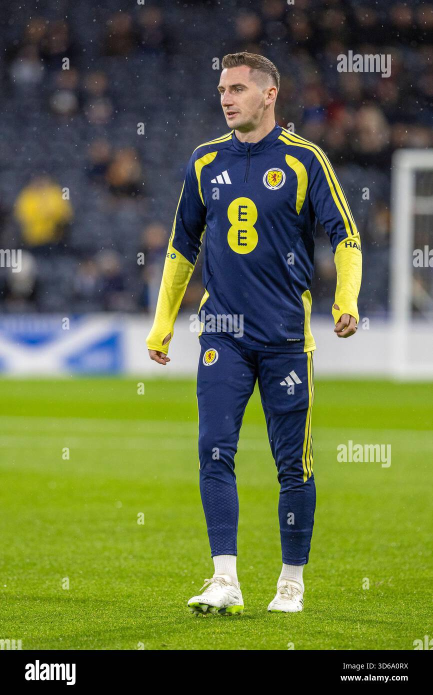 KENNY McLEAN, a professional football player during a training session ...