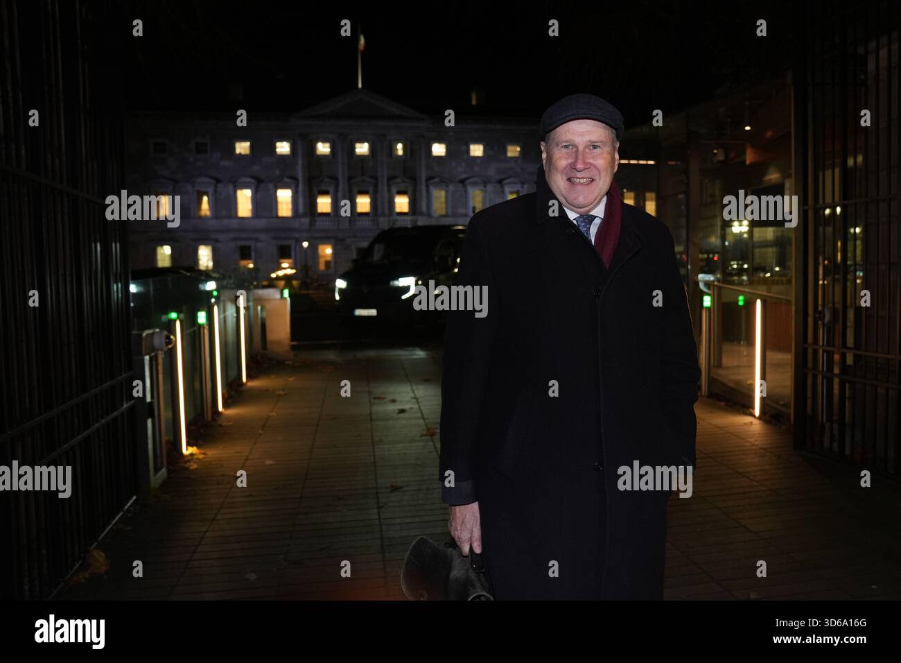 Ivan Yates arriving at Leinster House, Dublin to appear before the ...