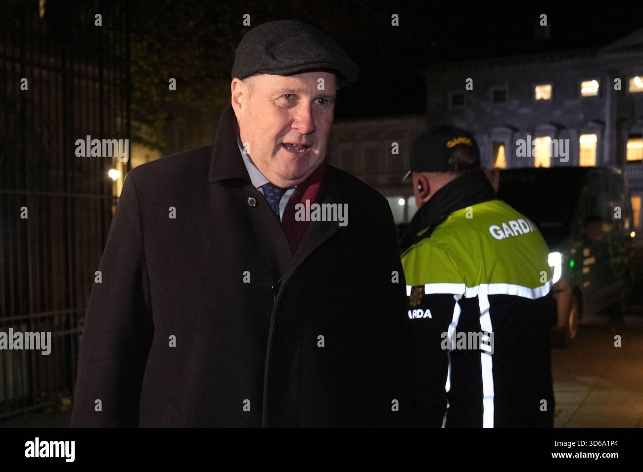 Ivan Yates arriving at Leinster House, Dublin to appear before the ...