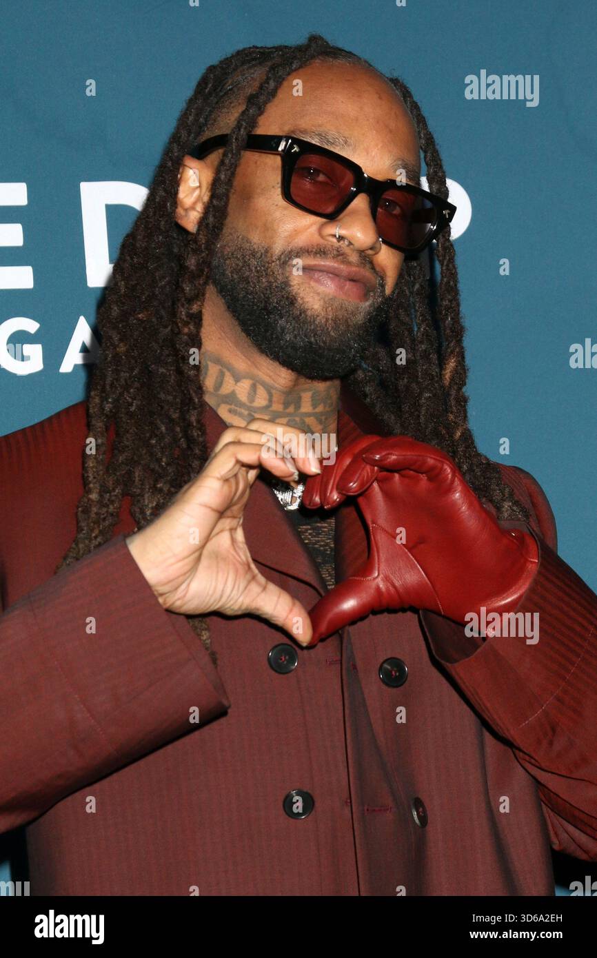 Los Angeles, USA. 18, November, 2025. Pictured left to right, Ty Dolla ...