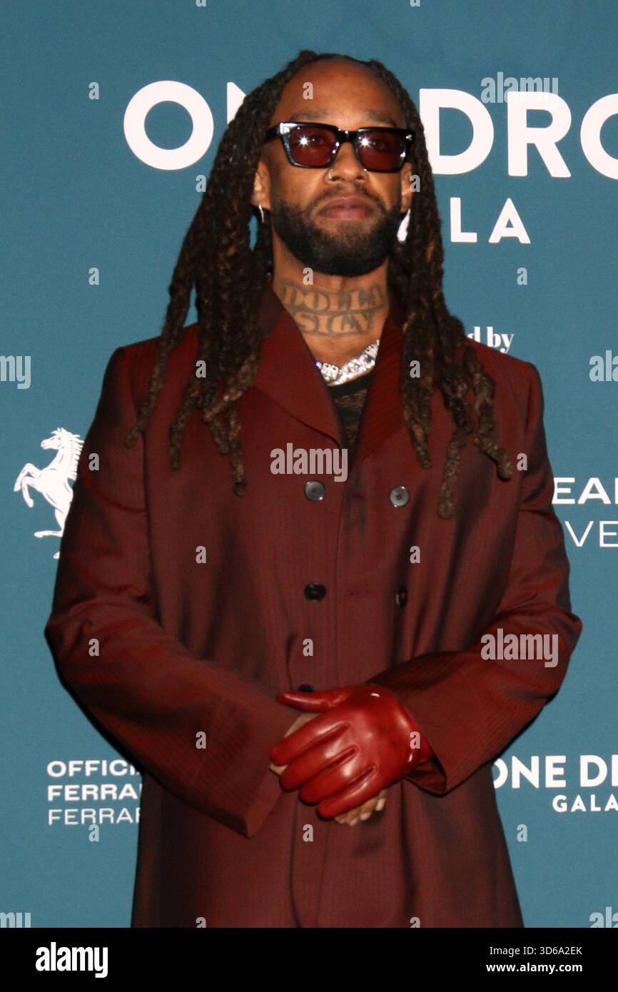 Los Angeles, USA. 18, November, 2025. Pictured left to right, Ty Dolla ...