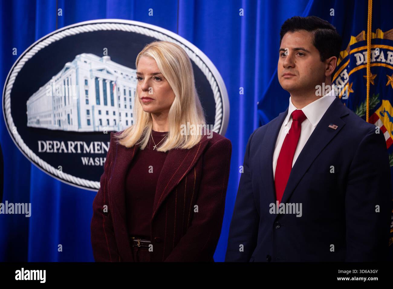 Attorney General Pam Bondi and First Assistant U.S. Attorney for the ...