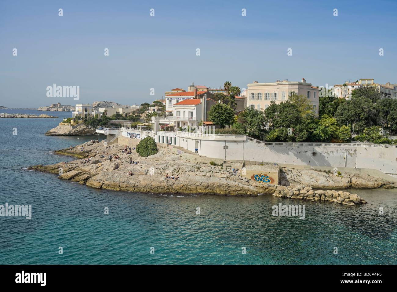 Le Petit Nice Passedat, Restaurant und Hotel, Küste, Mittelmeer ...