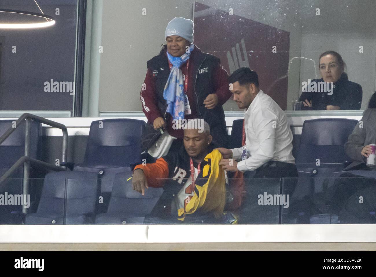UFC fighter Michael Morales is seen during a match between Ecuador and ...